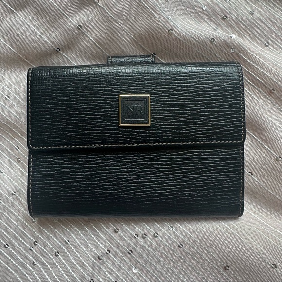 Nina Ricci | Bags | Authentic Nina Ricci Leather Wallet Two Way Button | Poshmark